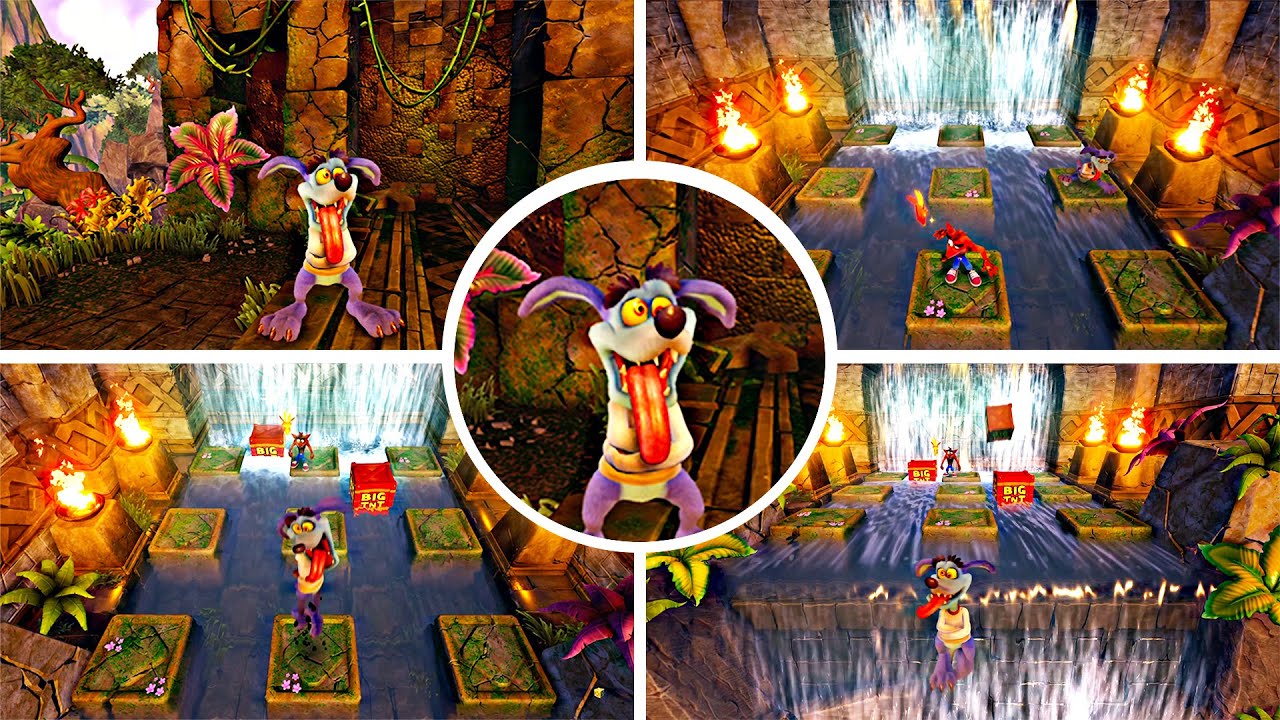 Crash Bandicoot 1: N. Sane Trilogy - RIPPER ROO BOSS BATTLE! - YouTube