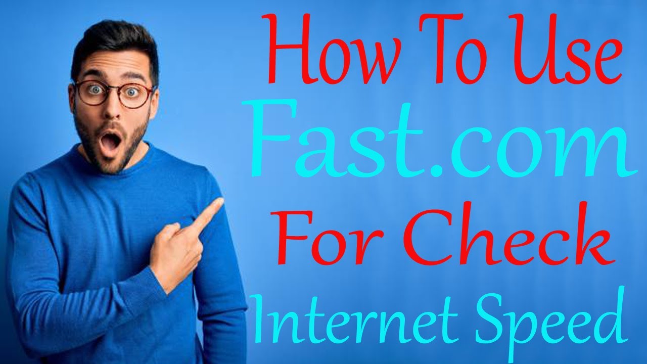 How To Use Fast.com To Check Internet Speed Part 01 - YouTube