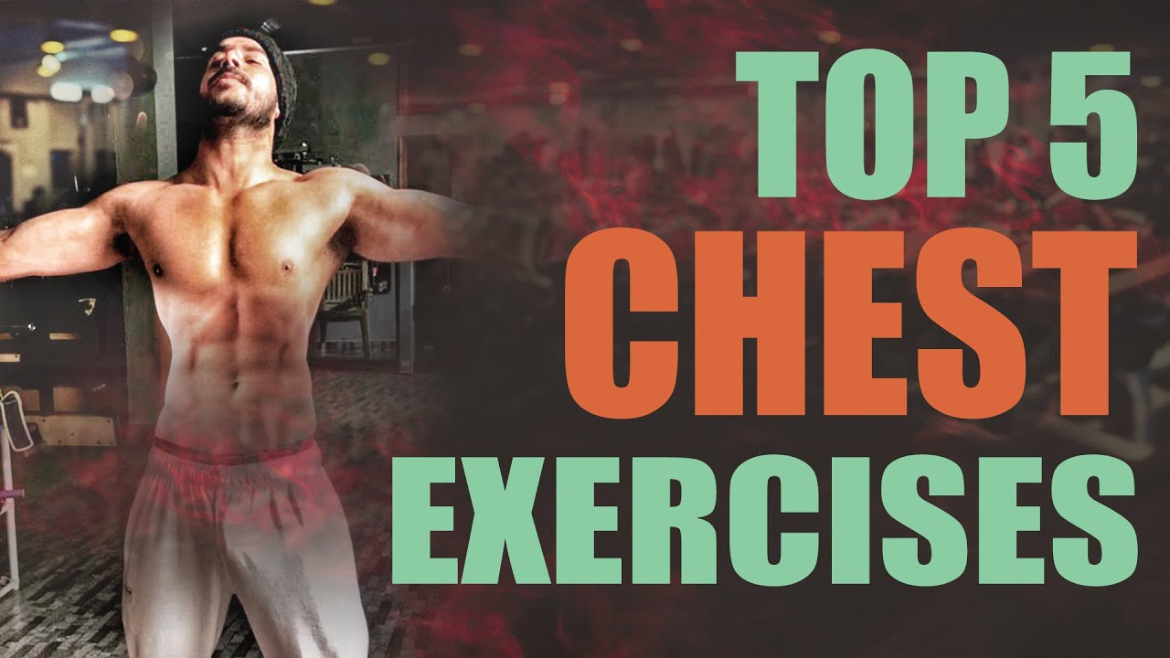 💪 Top 5 Chest Exercises for Beginners 🏋️‍♂️ Build Strength & Shape! # ...