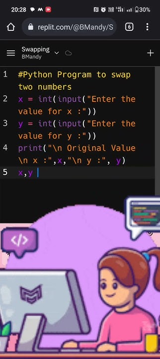Python Program To Swap Numbers🤩🧑‍💻shortscodingprogrammingpythonprogramming Youtube