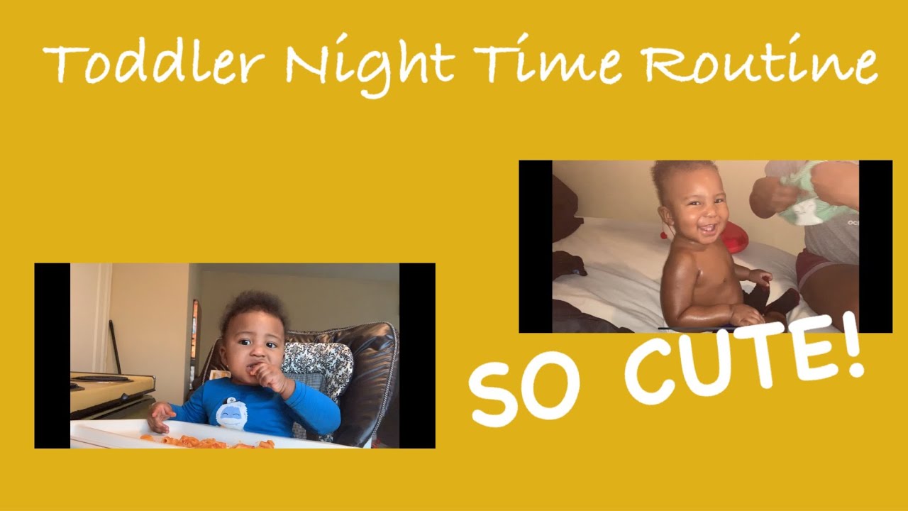 TODDLER NIGHT TIME ROUTINE | REALISTIC - YouTube