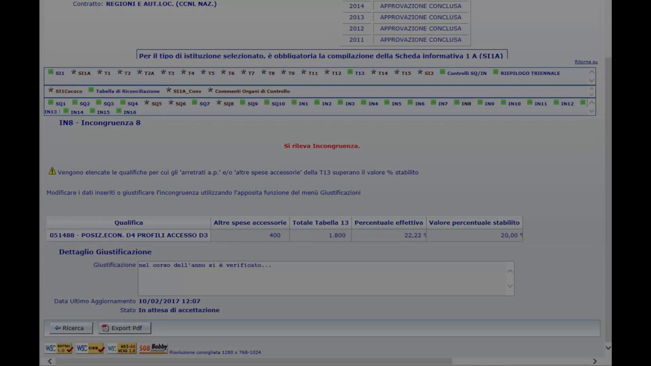 Tutorial SICO - Conto Annuale - Incongruenza 8 - YouTube