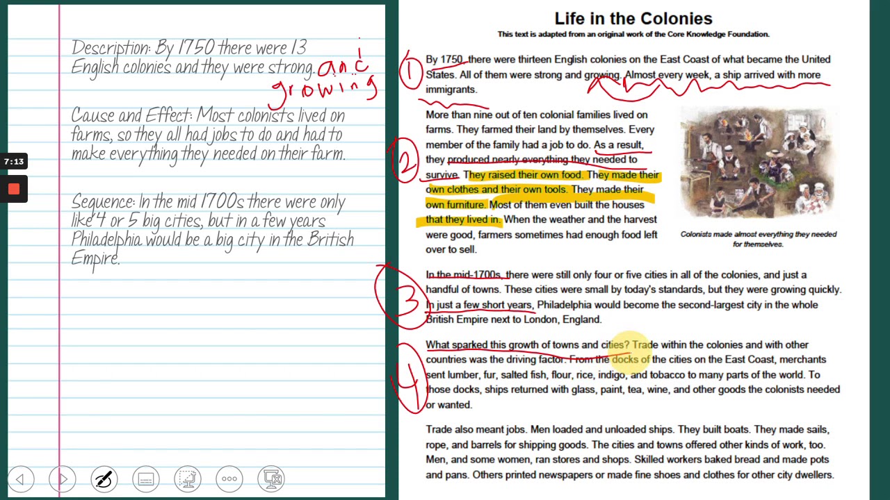 Nonfiction Text Structure to Understand an Article - YouTube