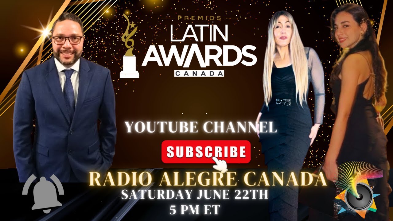 Latin Awards Canada - Eli Gavil Alfombra Roja - YouTube