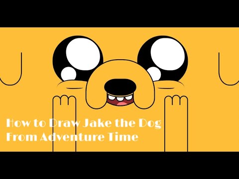How to Draw Jake the Dog From Adventure Time - YouTube