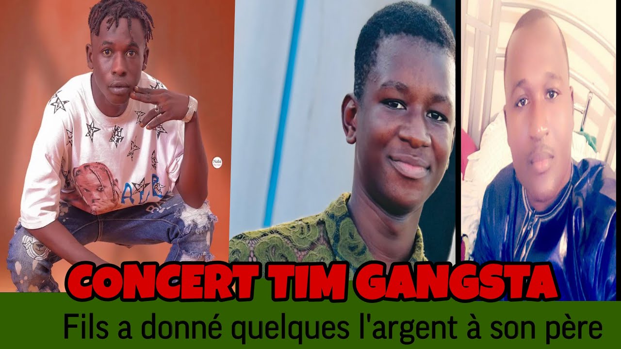 ACTUALITÉ : TIM GANGSTA CONCERT À PARIS .. LASSANA HAWA ET SON AÎNÉ ...
