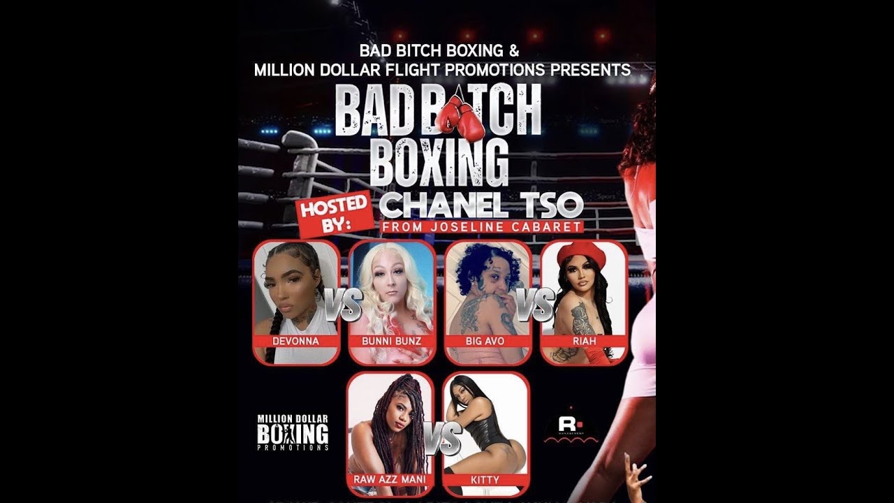 Bad Bitch Boxing...Devonna vs Bunni Bunz / Raw Azz Mani vs Kitty / Big ...