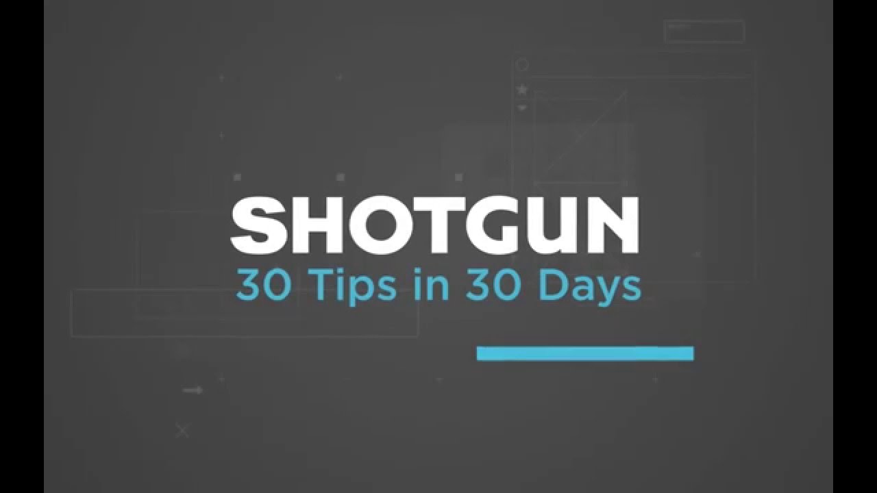 Shotgun Software Tip 14: Create Form Options - YouTube