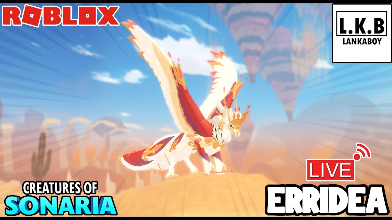 [BGM] 🔴Live #Roblox Creatures of Sonaria ep.64 ราชินี Erridea - YouTube