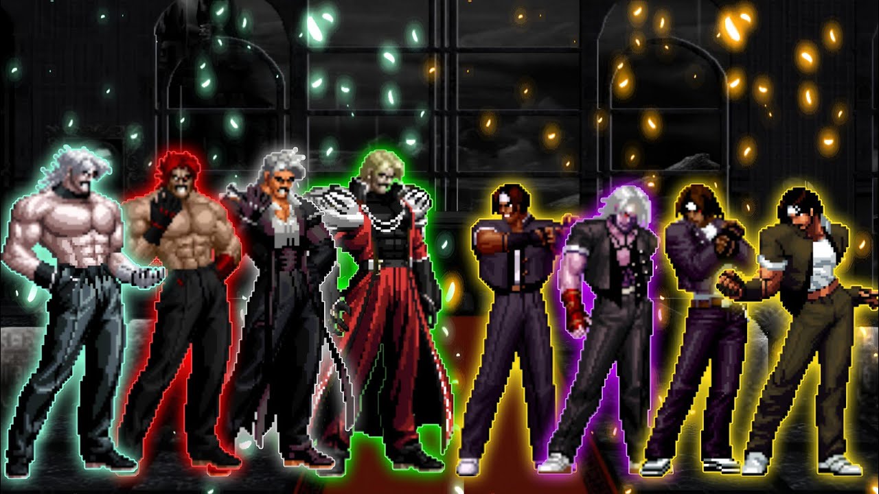 [KOF Mugen] Rugal Team VS. Kusanagi Team - YouTube