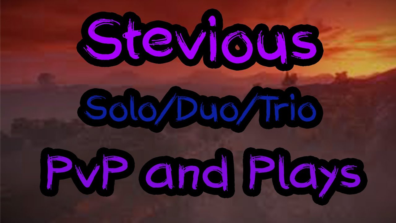 Stevious Solo/Duo/Trio - YouTube