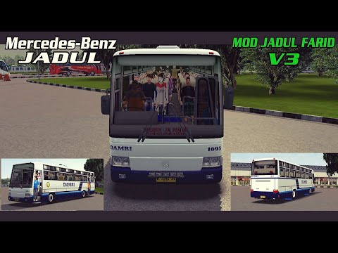 Bus Damri Mercy Jadul • Mod Jadul 3 Mercy Farid Madyawan • Mod Bussid ...