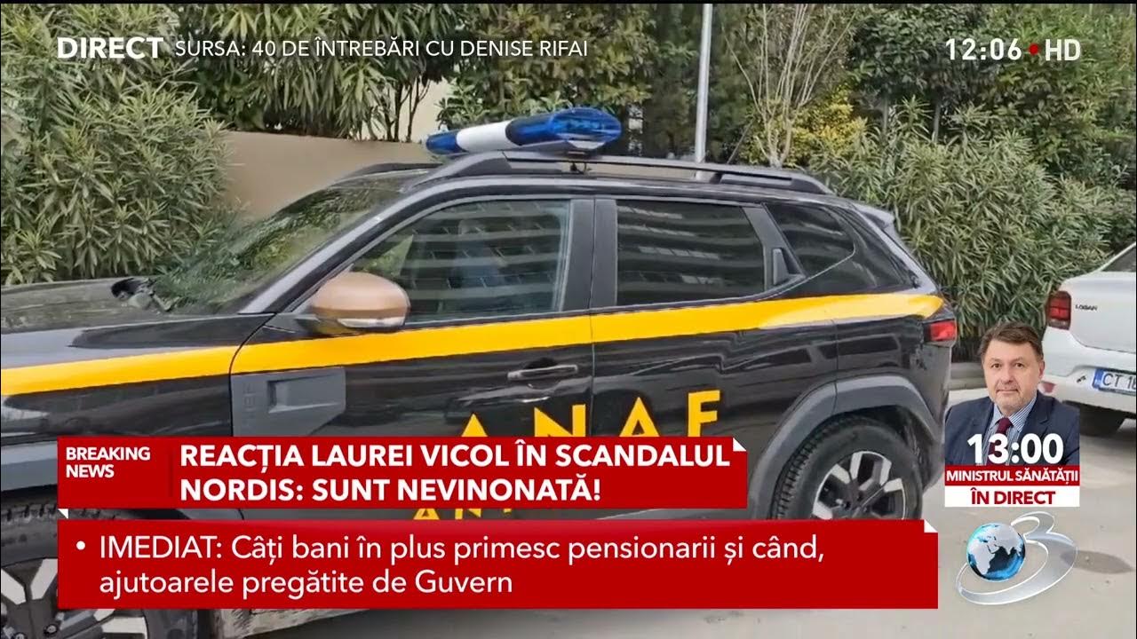 Reacția Laurei Vicol în scandalul Nordis: Sunt nevinovată! - YouTube