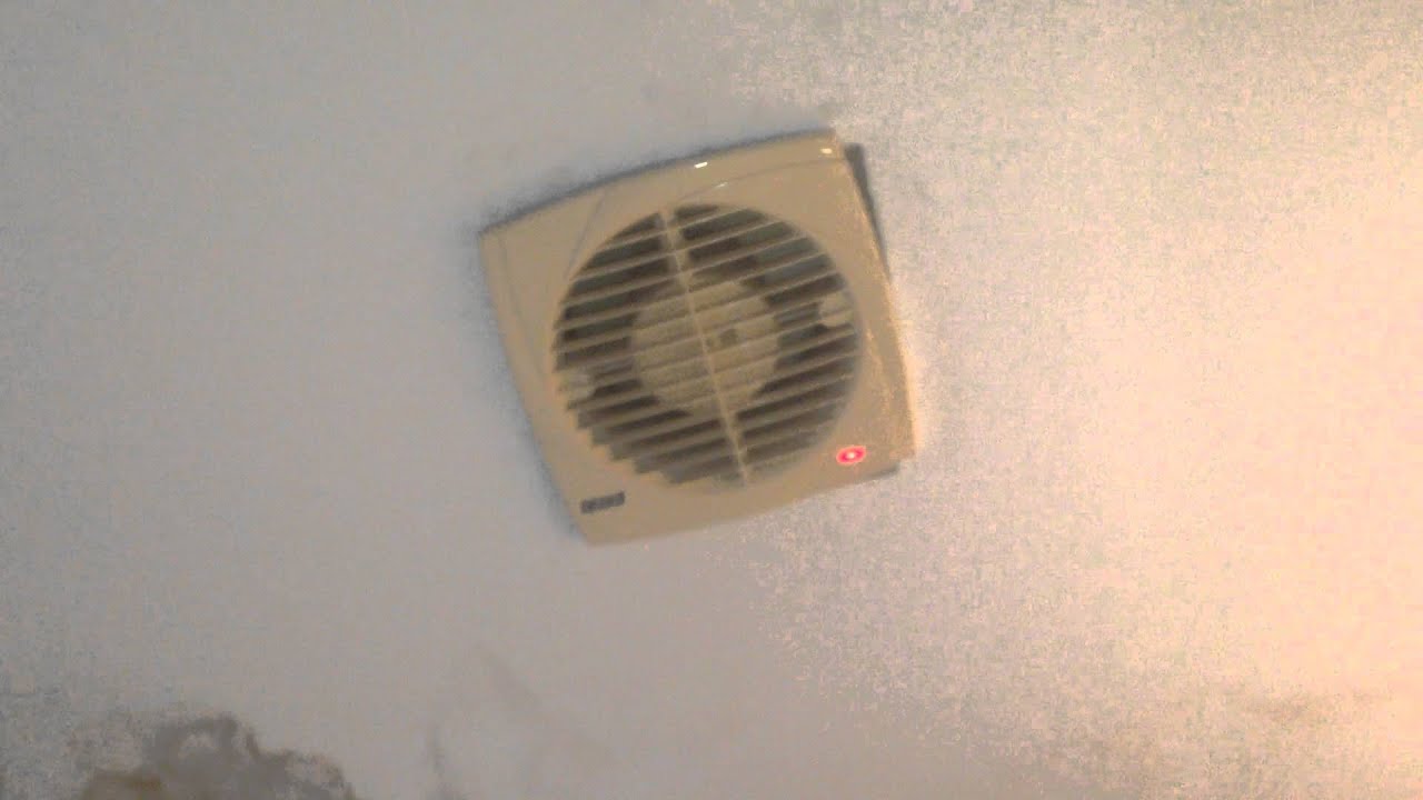 (performance video) Cata axial exhaust fan in another bathroom in our ...
