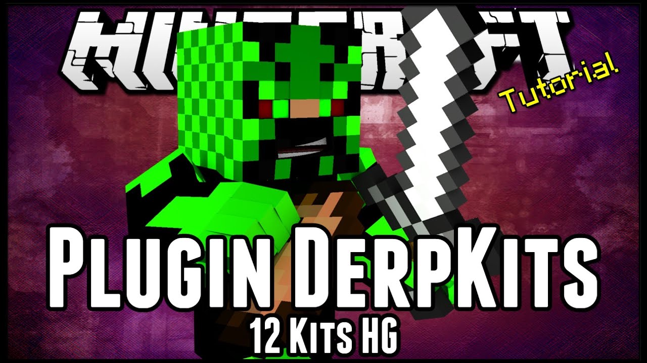 [Tutorial]DerpKits - 12 Kits HG Minecraft - YouTube