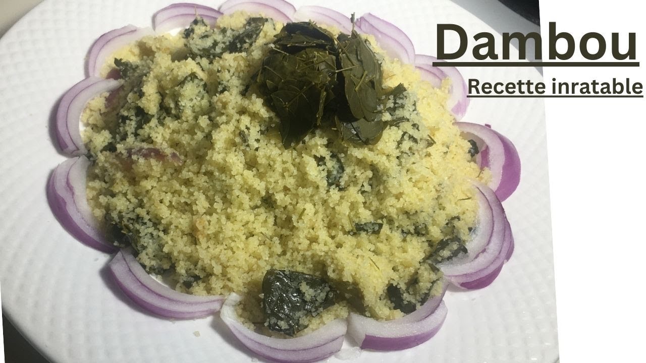 Dambou Niger most eaten meal with Moringa!!! #Niger cuisine-Most ...