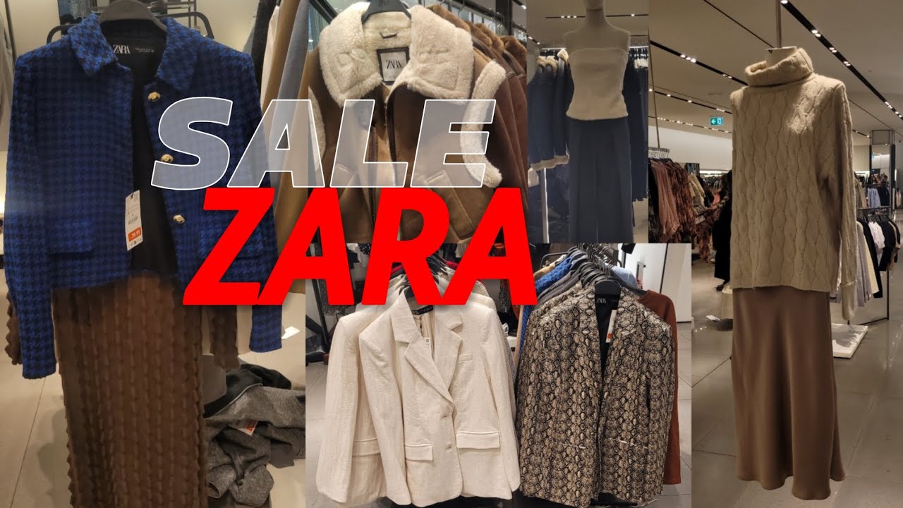 ZARA MASSIVE SALE EXCLUSIVE WOMEN'S NEW COLLECTION DECEMBER 2023 60% ...