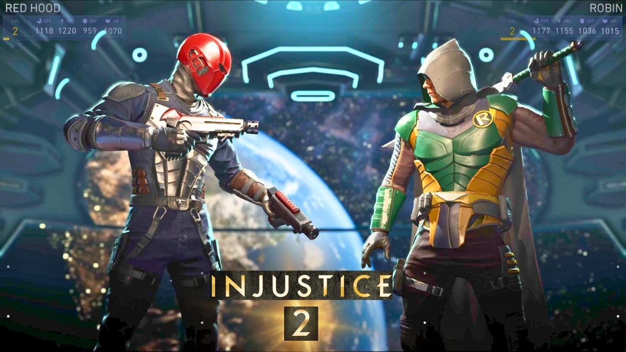 Injustice 2 - Red Hood Vs. Robin - YouTube