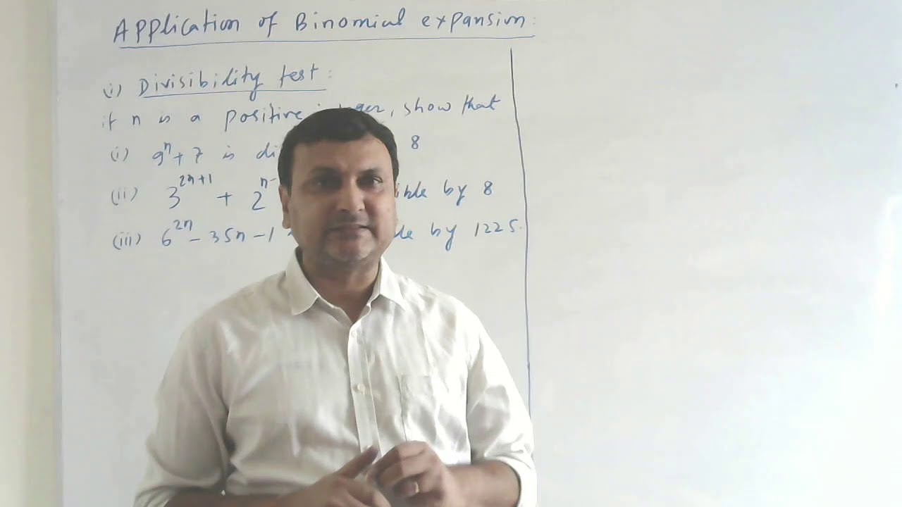 Class - X/XI/IIT(Main and Advanced) || Binomial theorem-06 - YouTube
