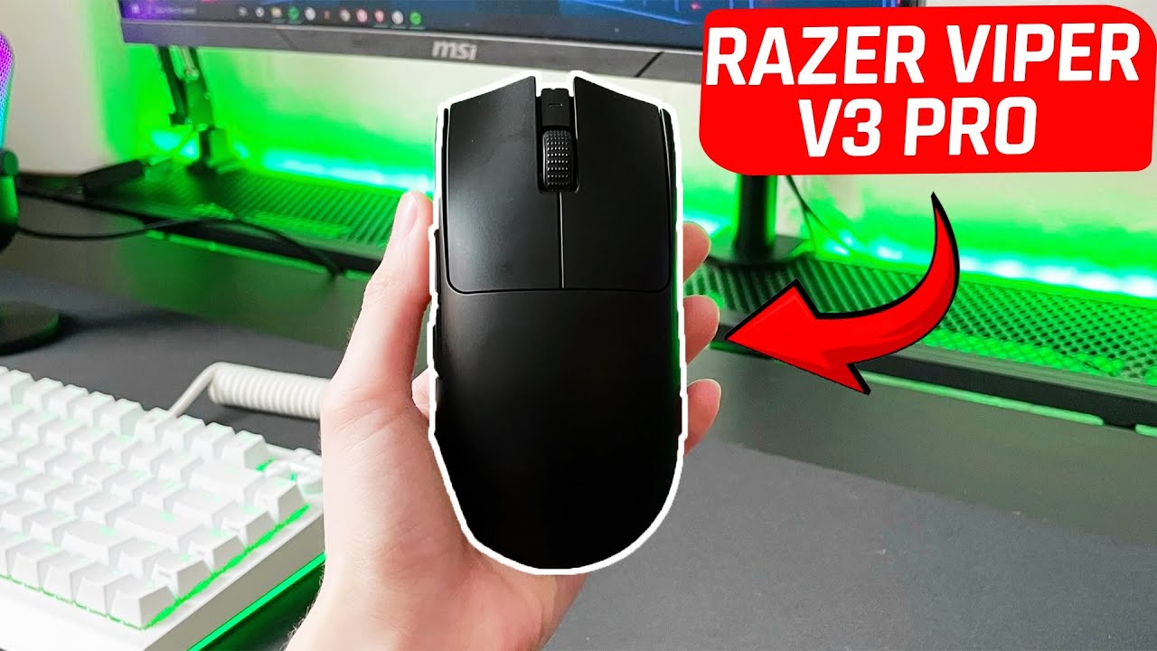 Razer Viper V3 Pro - King Of Wireless Mice ? - YouTube