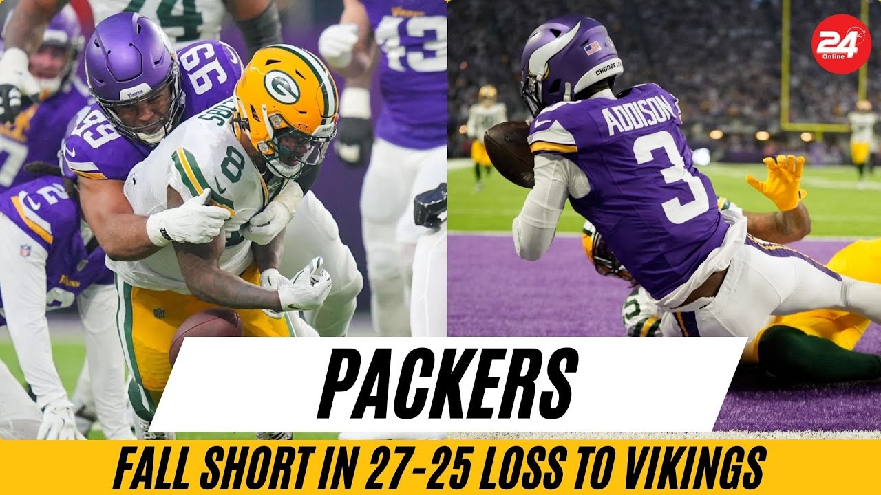 Packers Fall Short in 27-25 Loss to Vikings in Week 17, Playoff ...