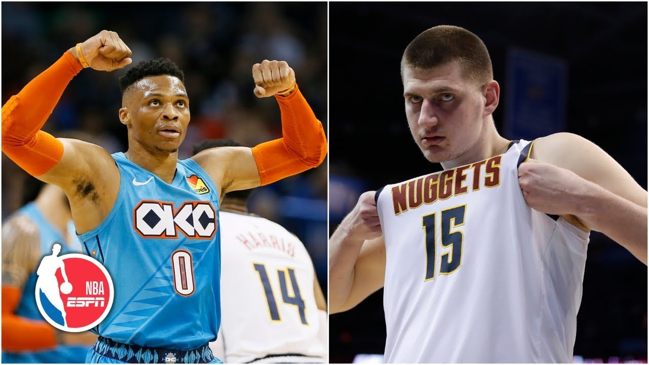 Nikola Jokic lifts Nuggets past Russell Westbrook and the Thunder | NBA ...