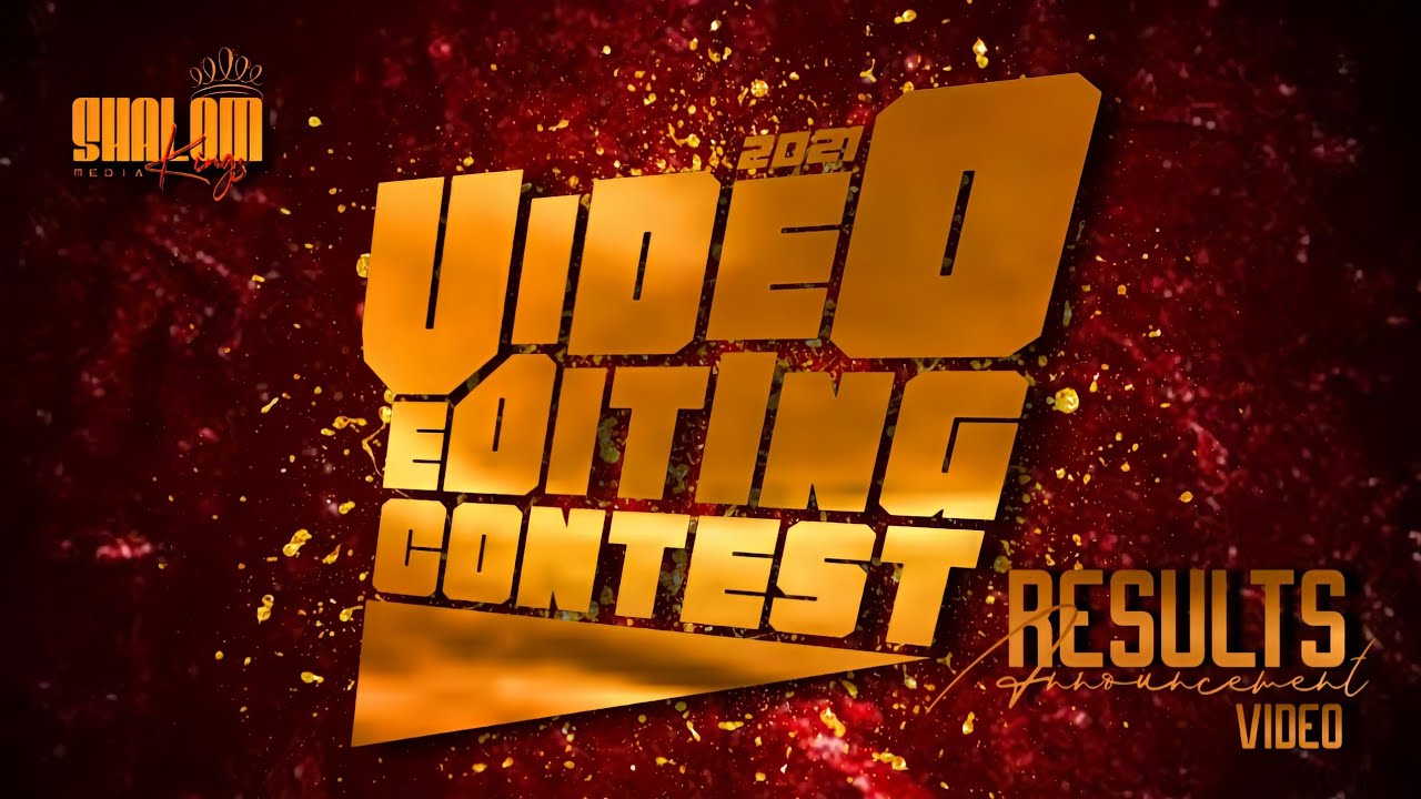 Video Editing Contest - 2021 | Results Announcement Video | Shalom ...