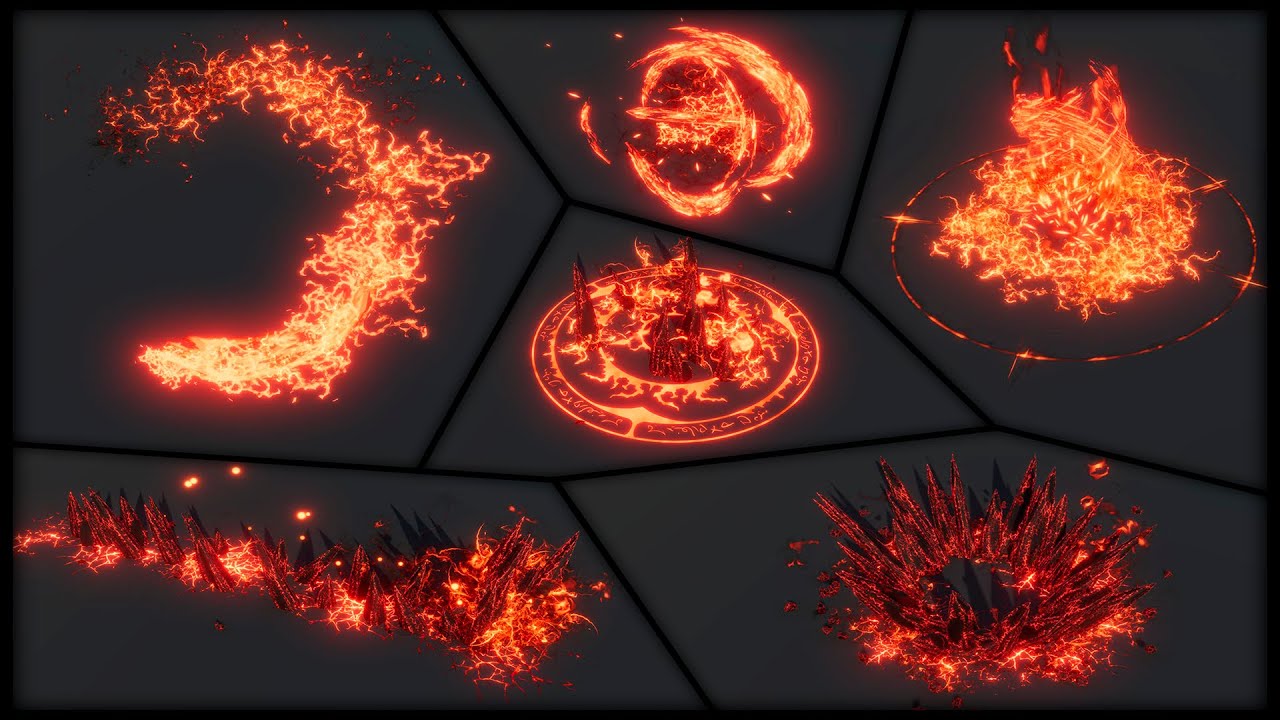 [Unity] Fire Magic - YouTube