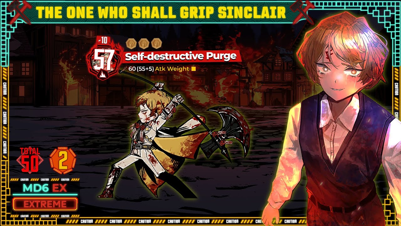 The One Who Shall Grip Sinclair - MD6E Solo 50 Adv. (2/4 Hidden Boss ...