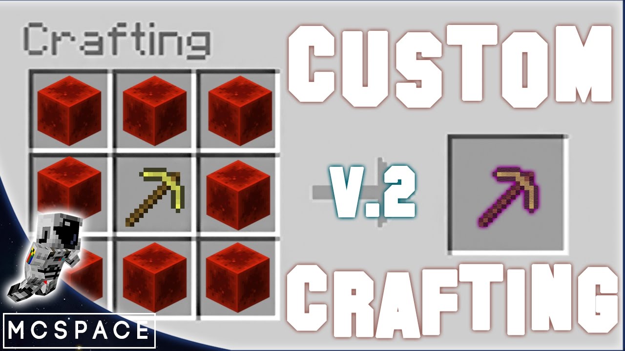 Minecraft - Simple Custom Crafting [1.9+ UPDATED] - YouTube
