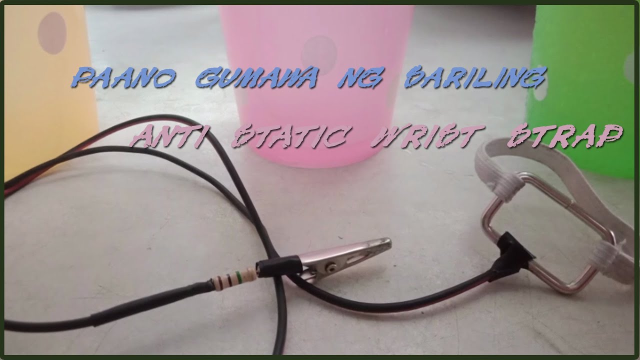 DIY Anti Static Wrist Strap (Tutorial/Advertisement) - YouTube