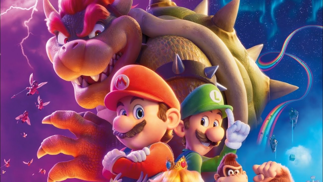 Full super Mario bros scene with sound - YouTube