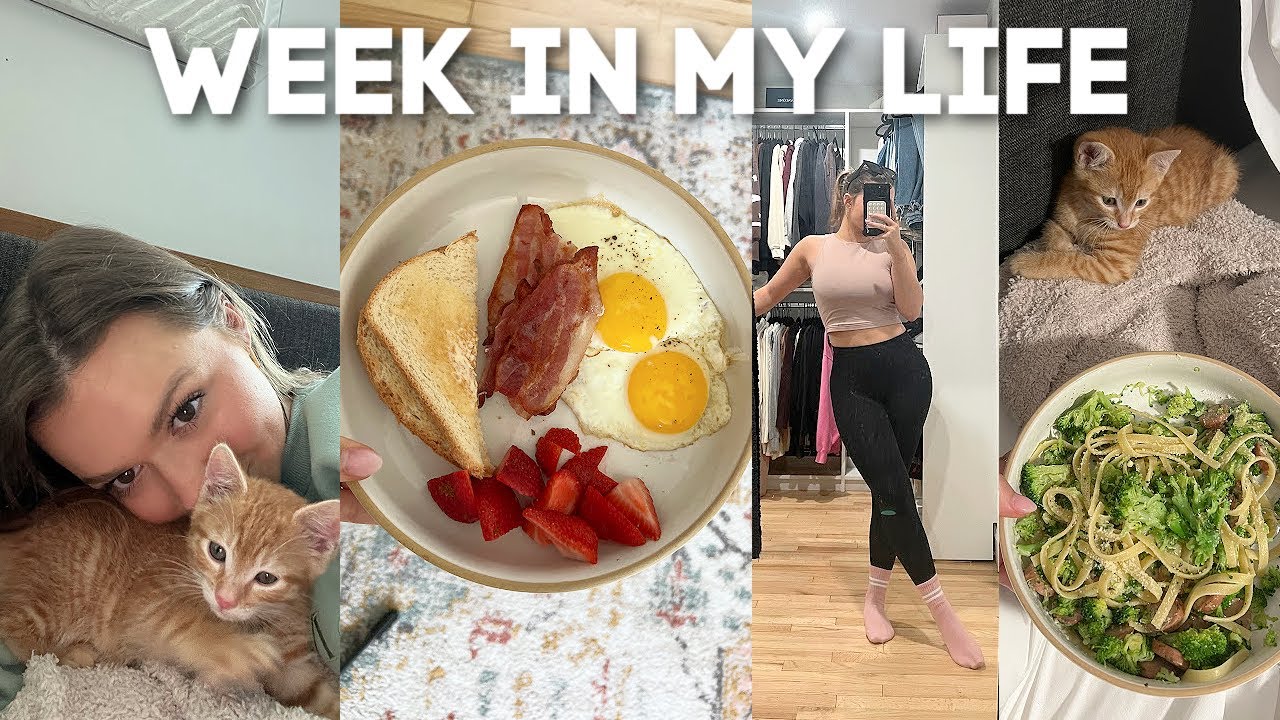 WEEK IN MY LIFE VLOG: starting our wedding invitations, what I eat in a ...