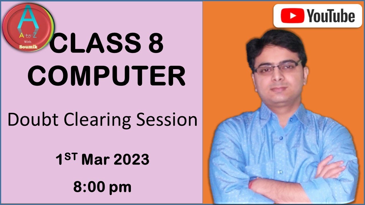 Class 8 Doubt Clearing Session. - YouTube