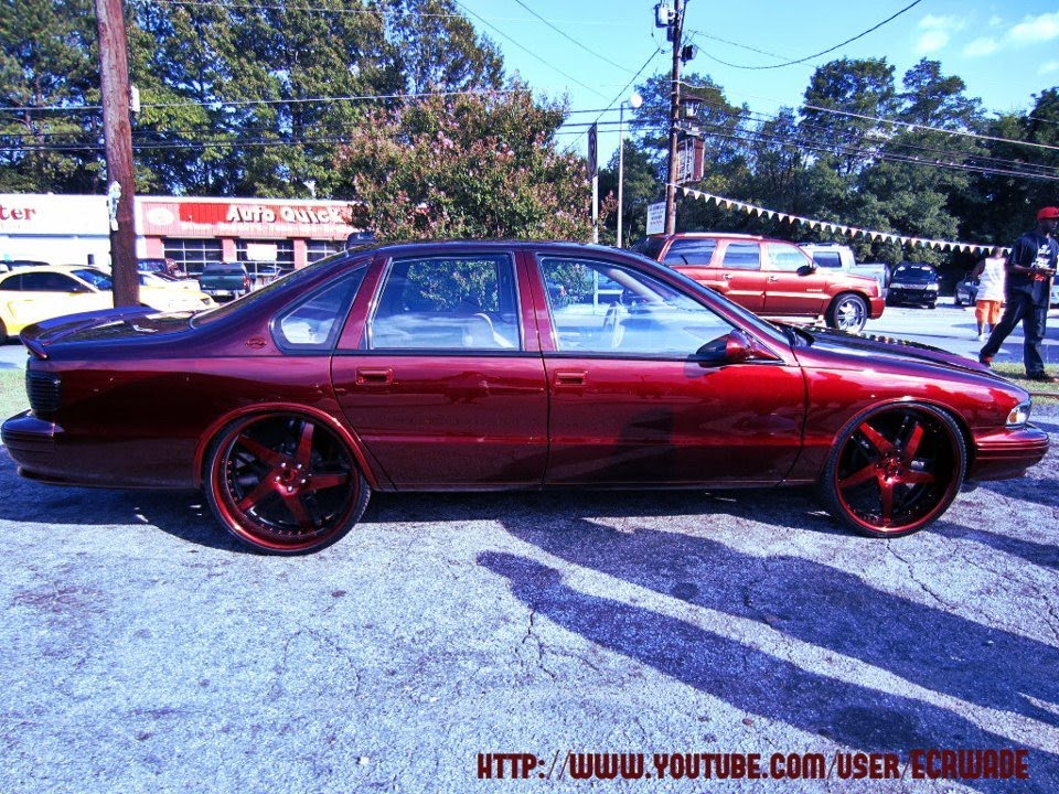 WET ! Candy Impala SS on 24" Forgiato Veccio Wheels - YouTube
