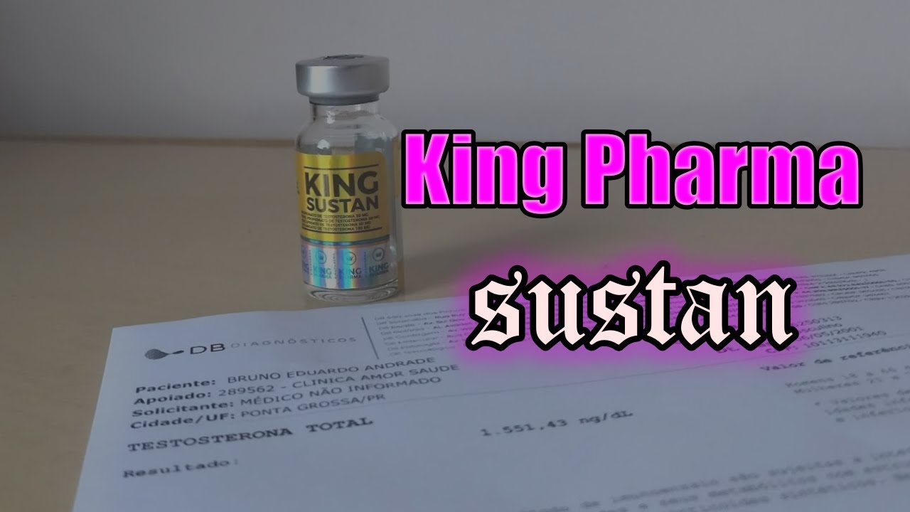 King Pharma é boa? Bateu? (Exame de testosterona) - YouTube