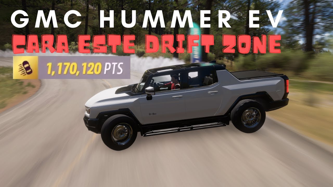 Cara Este Drift Zone | 1.17m GMC Hummer EV Pickup - YouTube