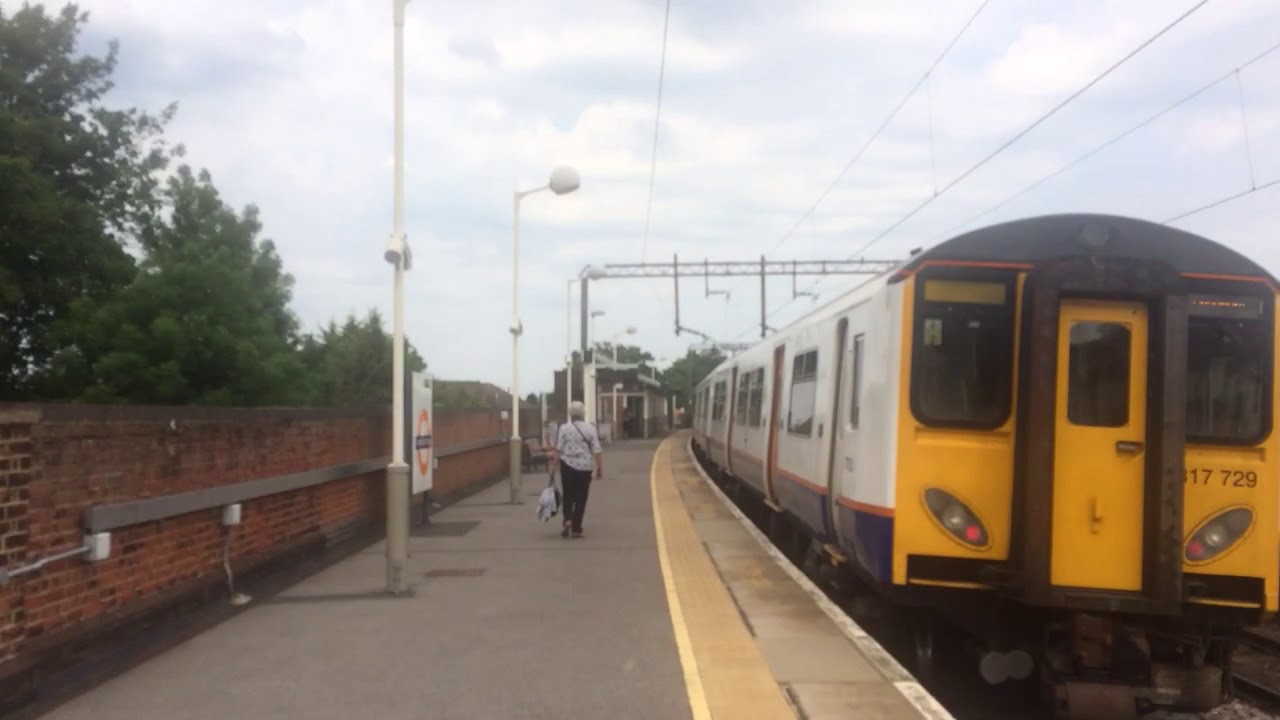 London Overground Class 317 Departing Theobalds Grove - YouTube