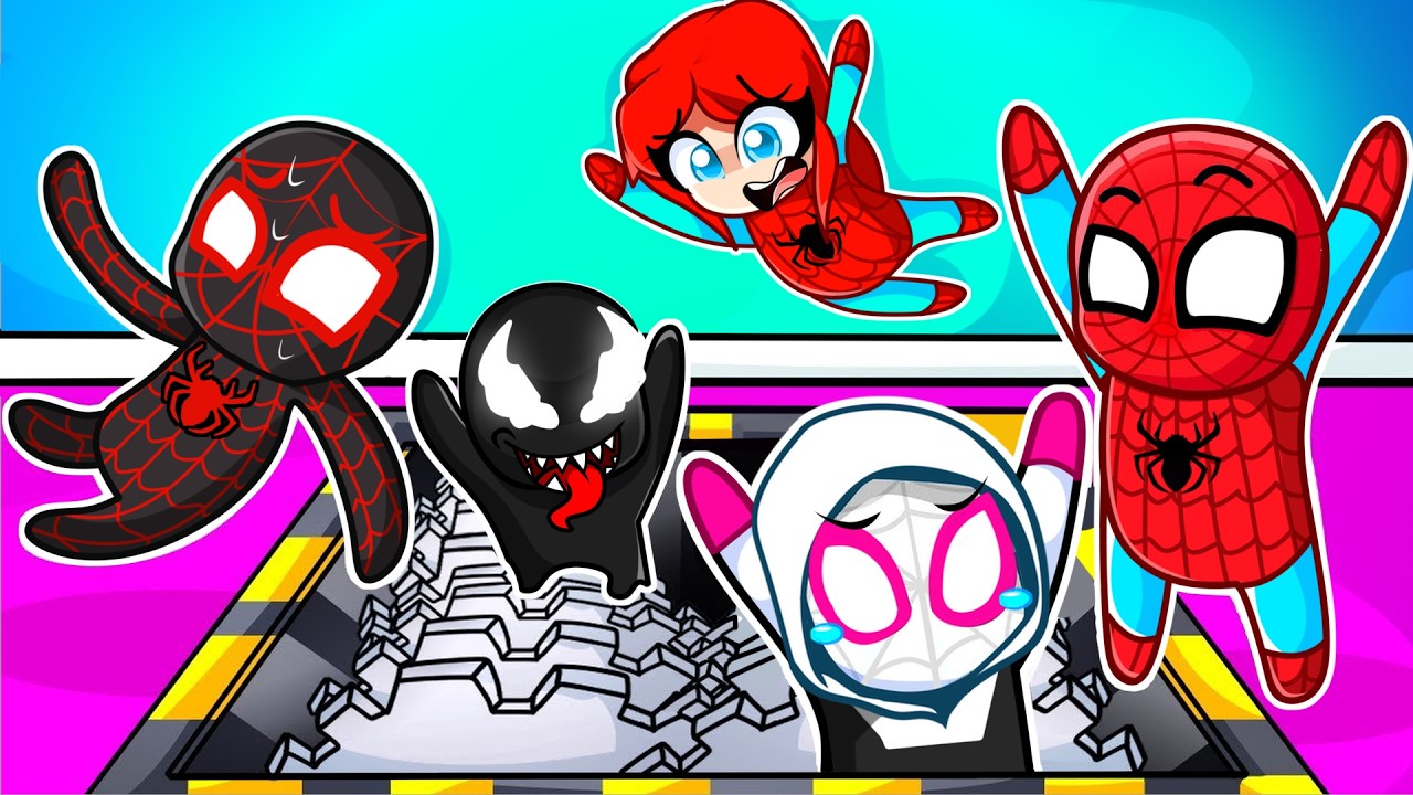 Spidey Friends Play GANG BEASTS! - YouTube