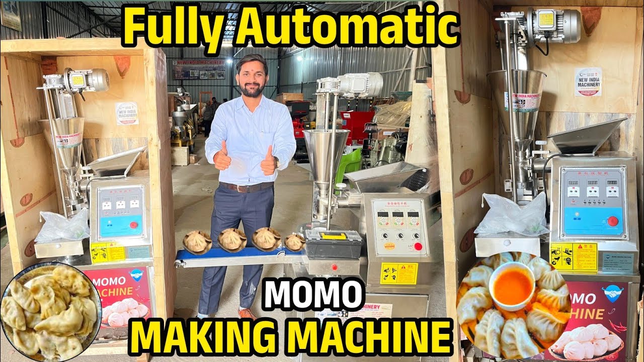 Momos Making Machine|Fully Automatic Momos Machine Business|Momos ...