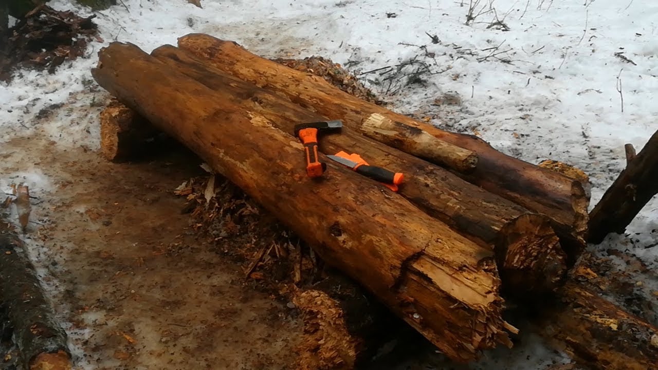 Bushcraft camp update 1 - A BENCH (Part 2) | @theforestyard - YouTube