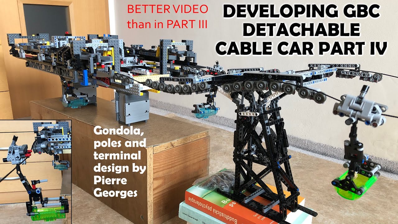 LEGO GBC detachable cable car DEVELOPING part 4 - YouTube