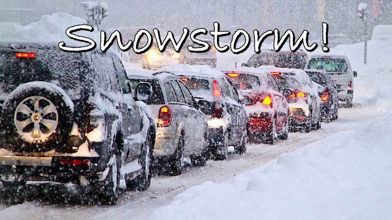 A Very Strong Snowstorm Hits Switzerland| Snowstorm in Switzerland ...