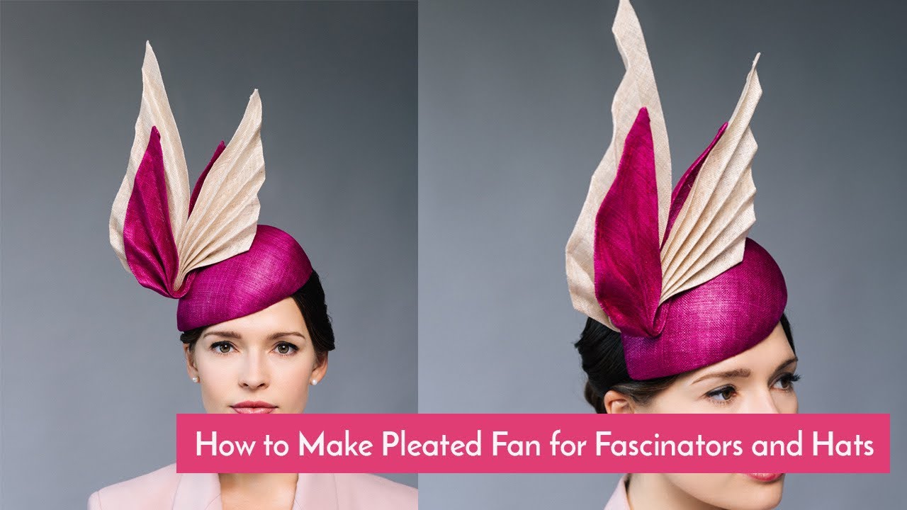 Hat Making tutorials with Elena Shvab Millinery, London - YouTube