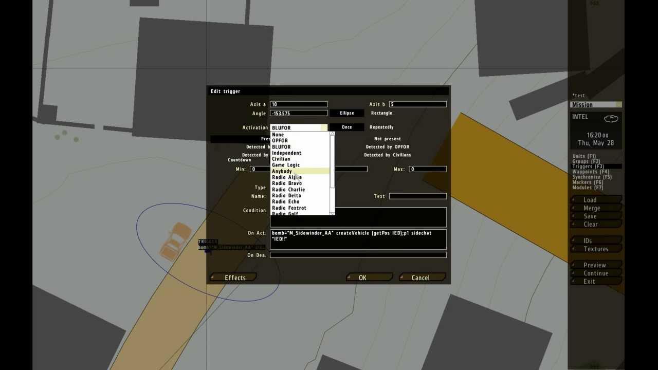 Arma 2 Editor Tutorial "how to make a mission" - YouTube