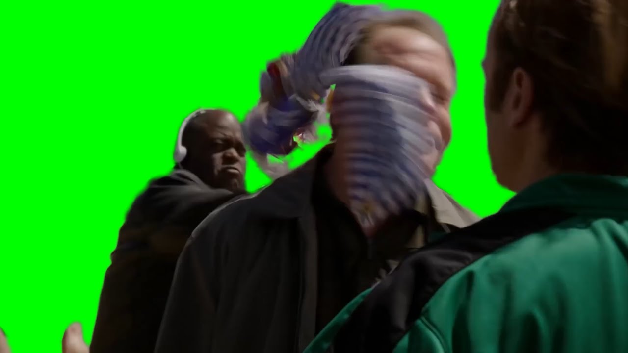 Huell Smacks Cop with Sandwich Meme (HD GREEN SCREEN) - YouTube
