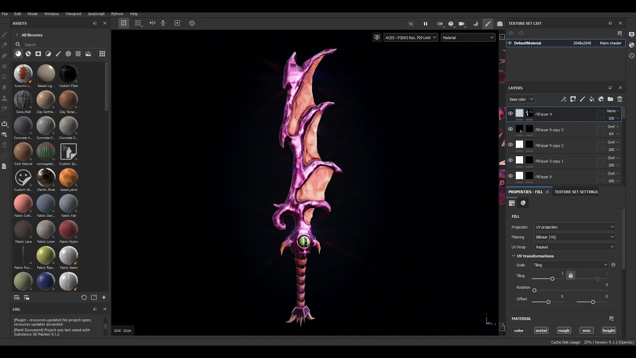 Game Ready Dragon Sword (Speed Modeling) Blender - YouTube