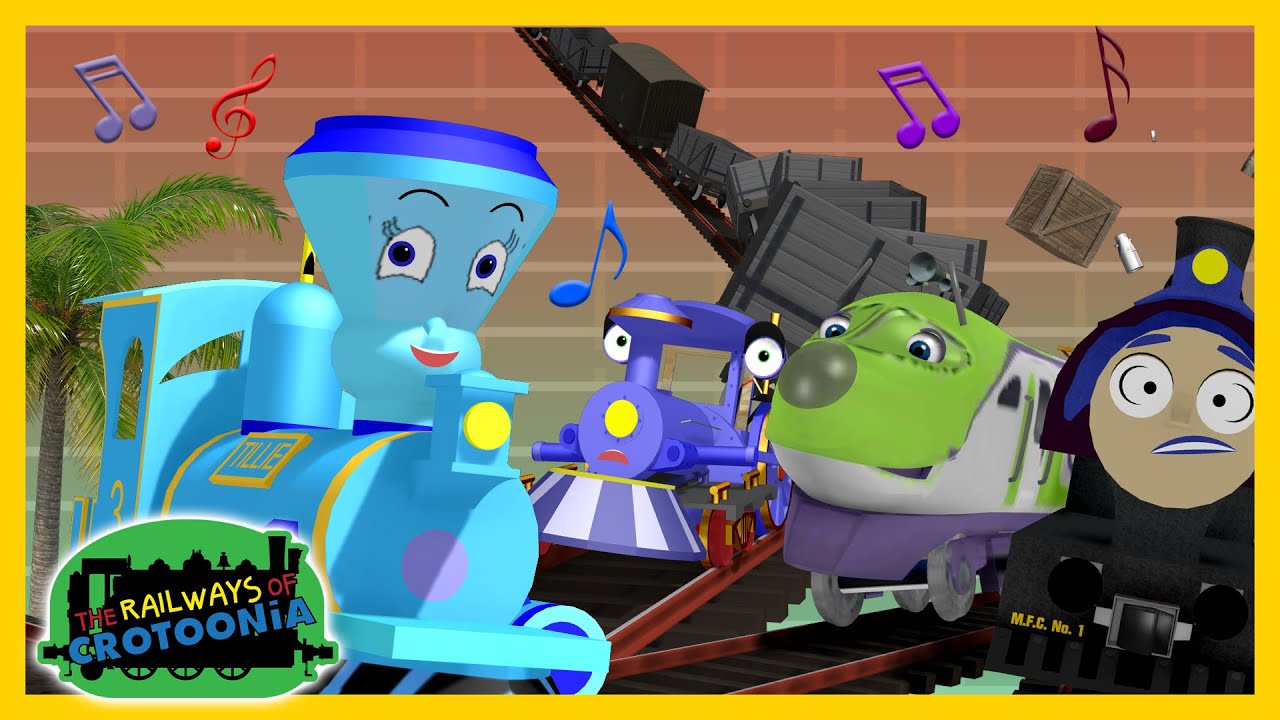 Tunes on the Tracks! (Compilation) | The Railways of Crotoonia - YouTube