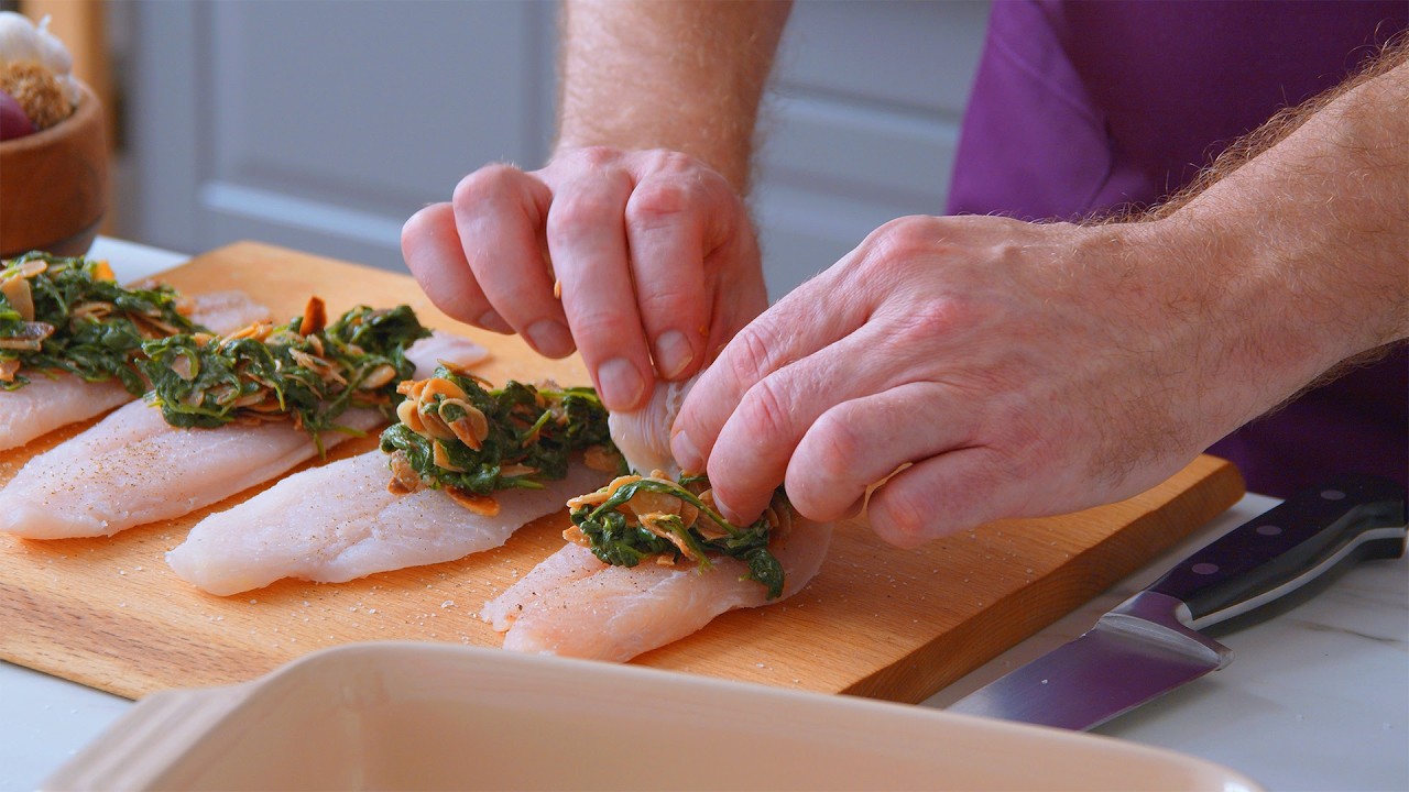 French Fish Rolls à la Bordelaise: Delicious Fish au Gratin, Perfect ...