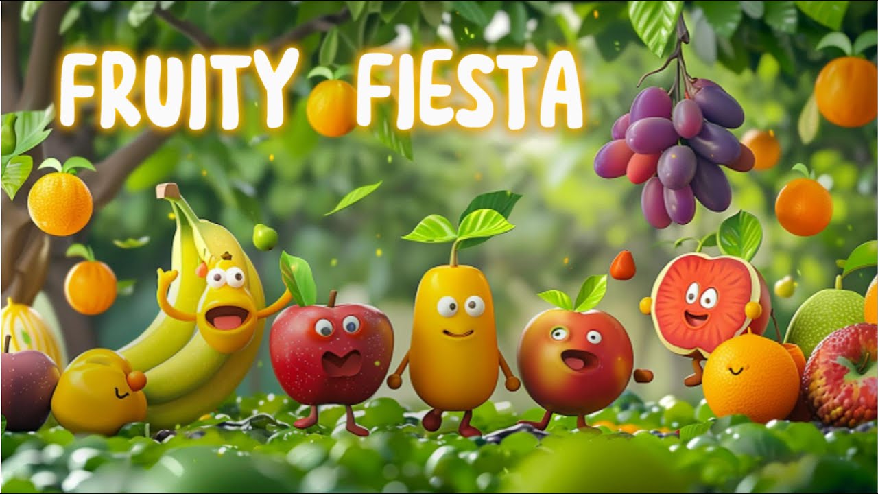 Fruity Fiesta | Nursery Rhymes & Kids Songs - YouTube